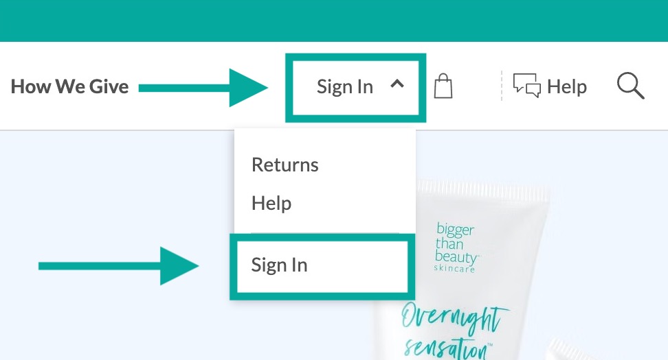 Help! I can't log into my account! – ThriveCausemetics.com Help Center